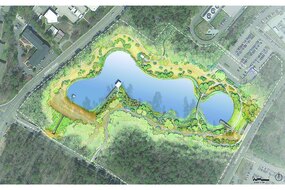 Duke University Water Reclamation Pond | Landscape Performance Series