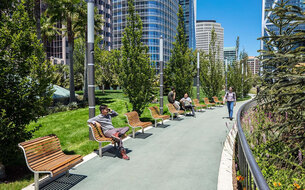 Salesforce Transit Center Park | Landscape Performance Series