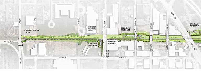 Dequindre Cut Greenway | Landscape Performance Series