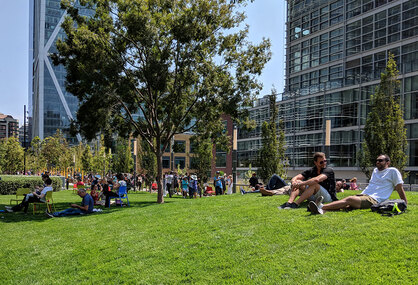 Salesforce Transit Center Park | Landscape Performance Series