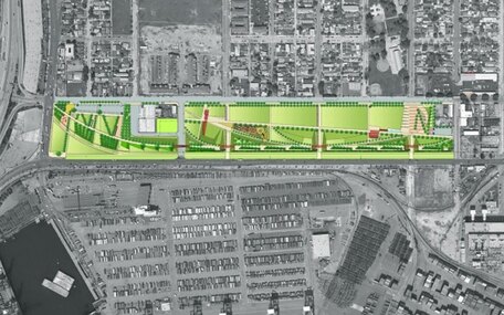 Port of Los Angeles Wilmington Waterfront Park | Landscape Performance ...