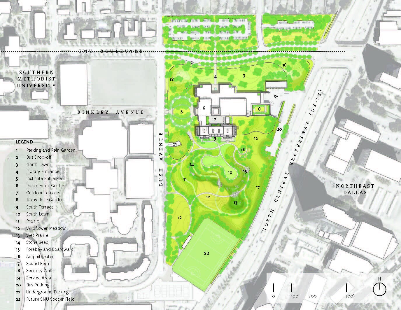 The George W. Bush Presidential Center | Landscape Performance Series